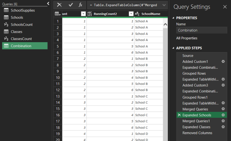Power Query Combination: Combining Lists Into a Table - Esteban Angel